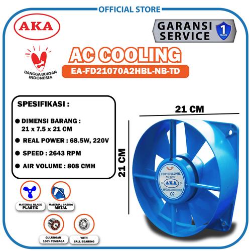 Jual Axial Fan / Kipas Pendingin Mesin Las 8 Inch 220V VAC Kipas Travo ...