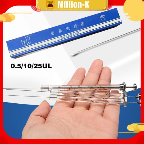 Jual Microliter Syringes Glass Syringe Injector Glass Microliter Gas ...