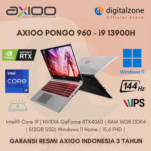 Promo LAPTOP AXIOO PONGO 960 - i9 13900H 16GB 512 SSD RTX4060 8GB 144Hz ...