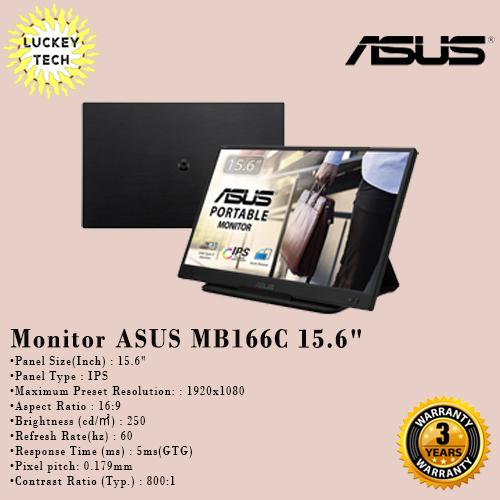 Jual Monitor LED ASUS Portable MB166C ZenScreen 15.6" - Jakarta Pusat ...