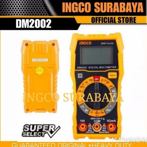 Jual FF INGCO DM2002 DIGITAL MULTIMETER MULTITESTER MULTI TESTER ...