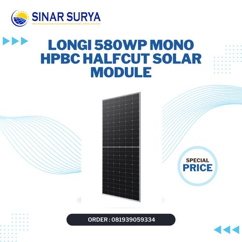 Jual LONGi 580Wp Mono HPBC Halfcut Solar Module / Panel Surya 580 Wp ...