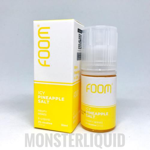 Jual [ SALT NIC ] FOOM ICY PINEAPPLE BY FOOM LAB 30MG 30ML LIQUID ...