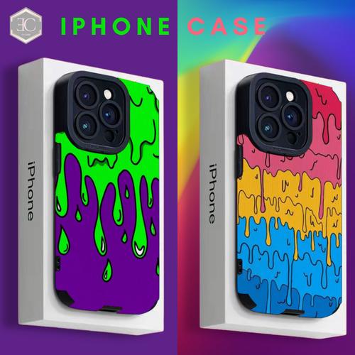 Jual Case Iphone Slime Casing Iphone 12 13 Pro Promax Mini - Rainbow ...