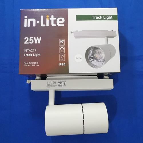 Jual IN-LITE LED TRACK LIGHT INTA277 25W Hitam Putih Lampu Rell Track ...