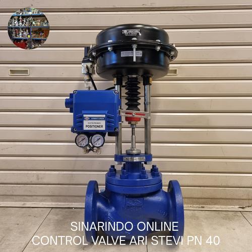 Jual CONTROL VALVE ARI STEVI 4" INCH DN 100 PN 40 DP 33 ARI FABA ...