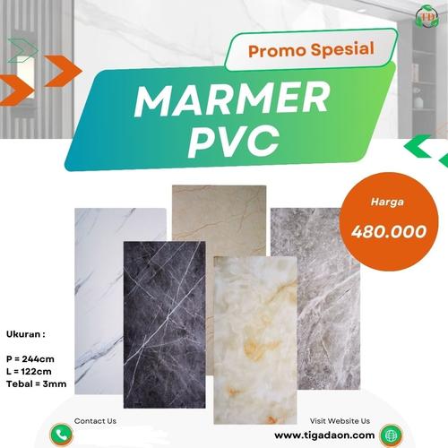 Jual MARMER PANEL PVC DINDING 122x244 MODERN - Kab. Bekasi - tiga daon ...