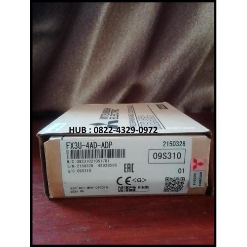 Jual Plc Mitsubishi Fx3U-4Ad-Adp Fx3U 4Ad Adp Analog Input Module ...