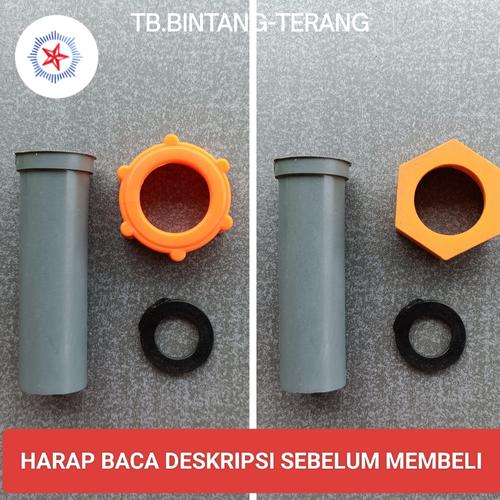 Jual MUR SANYO POMPA AIR DRAT DALAM 1" UNION SOCK PVC PIPA 3/4" - Kota ...