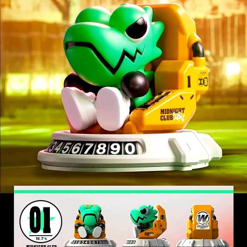 Jual WASA WAZZUP FAMILY MIDNIGHT CLUB BLIND BOX WASA BABY - HIJAU ...