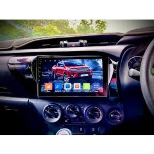 Jual Head Unit 10 Inci 6G+64G Android 13 Untuk Toyota Hilux 2016-2022 Termasuk Frame/PNP Soket ...