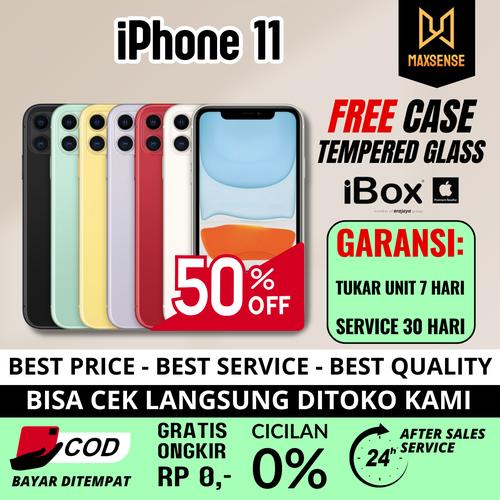 Jual iBox| iphone 11 256GB 128GB 64GB Second Original Apple Terdaftar Resmi - EX INTER 128GB ...