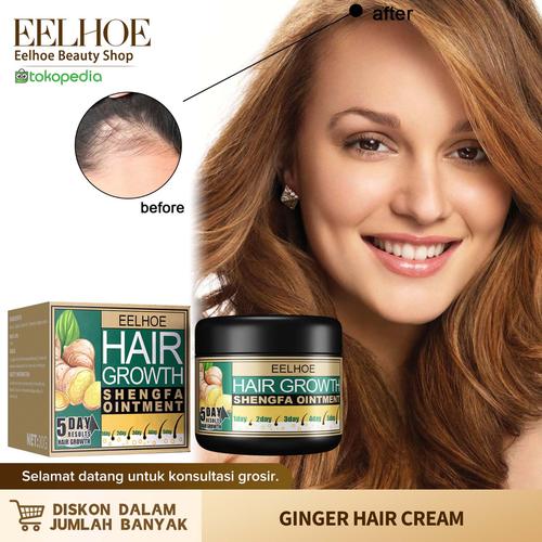 Promo EELHOE Hair Growth Ointment Ginger Hair Cream Thick Hair Anti ...