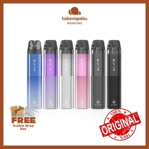 Promo ELF X POD KIT 1000MAH POD ELF X 30W ORIGINAL by ELF BAR - BLUE ...