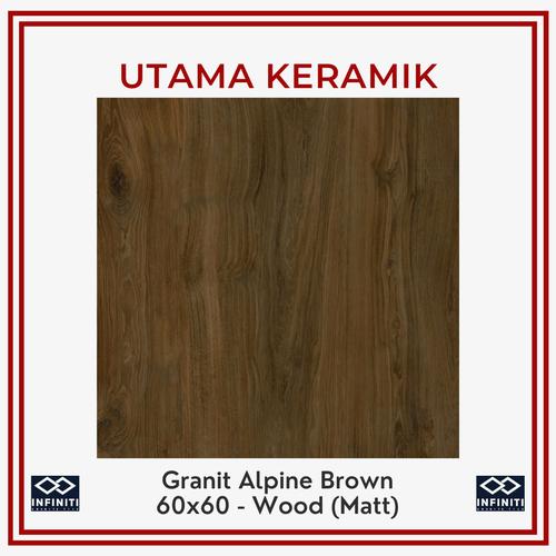 Jual Granit infiniti alpine brown wood 60x60 kw 1 - granit lantai ...