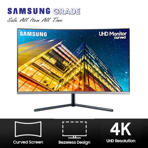 Jual SAMSUNG 32" UR59C UHD Monitor with 1500R Curved Screen LU32R590CWE ...