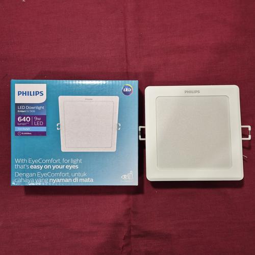 Jual DL190B Lampu DownLight Panel LED 9W IB InBow Segi Eridani Philips ...