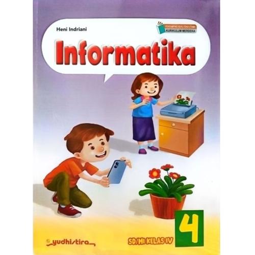 Jual Informatika Kelas 4 SD Penerbit Yudistira Kurikulum Merdeka - Kab ...