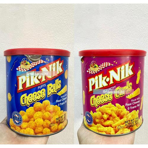Jual PIK NIK PUFFS CHEESE BALLS / CHEESE CURLS - PIKNIK REAL CHEESE ...