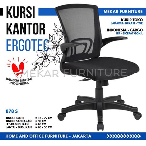 Jual ERGOTEC 878 S Kursi Kantor Kursi Kerja Kursi Belajar Kursi staff - Mekar Furniture - Kota ...