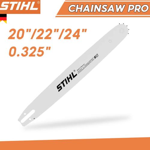 Jual Stihl Guide Bar Chainsaw 20/22/24 Inch Laser Untuk Mesin Gergaji Kayu Dan .325 Rantai ...