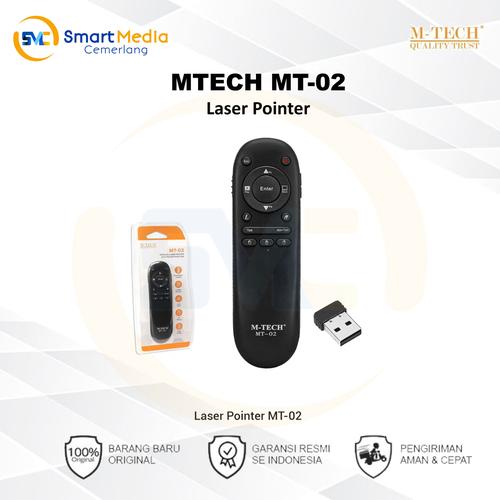 Promo M-TECH LASER POINTER MT-02|MT02 with Mouse Function Wireless ...