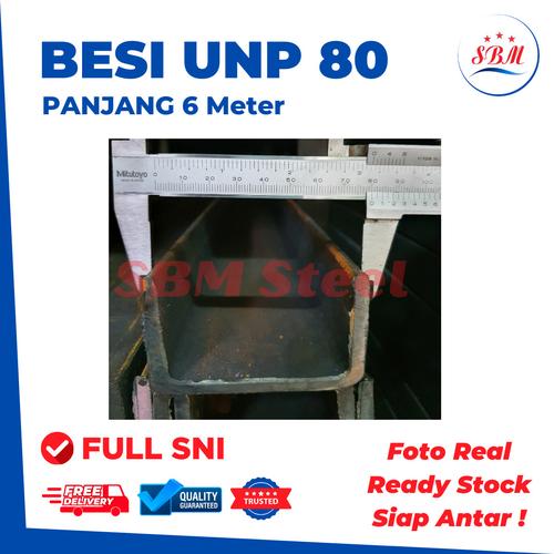 Jual BESI KANAL U / UNP 80 - Kota Tangerang - SBM STEEL | Tokopedia