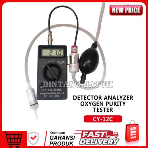 Jual Oxygen Concentration Tester CY-12C Content Detector CY12C Oksigen ...