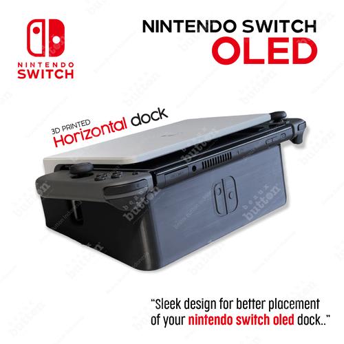 Jual NINTENDO SWITCH OLED V1 V2 HORIZONTAL DOCK HOLDER STAND - OLED ...
