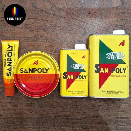 Jual Sanpoly Polish Wax 60 GR/ 250 GR & Cair 250 ML / 500 ML - WAX 60 ...