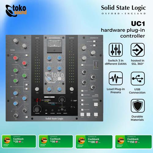 Jual Solid State Logic SSL UC1 - Advanced Plug-in Controller - Jakarta Barat - Tokosound ...