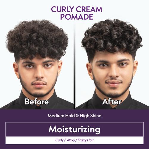 Promo Bundling - Captain Men's Care Curly Cream Pomade Reguler + Curly ...