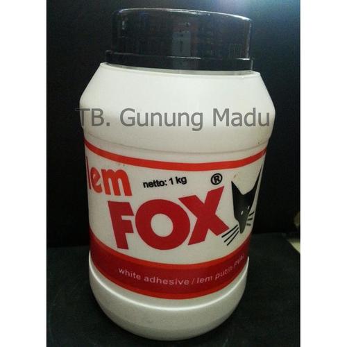 Jual LEM FOX PUTIH / LEM PUTIH / LEM KAYU 1KG / LEM KERTAS TRIPLEK ...