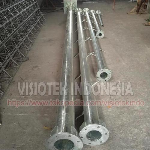 Jual Tower Monopole 20 Meter HD Galvanize / Single Pole / Tiang Tunggal ...
