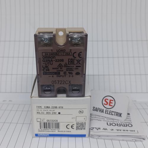 Jual OMRON G3NA-220B-UTU 5-24VDC G3NA 220B SOLID STATE RELAY SSR ...