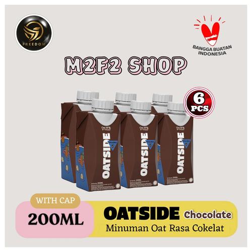Jual OATSIDE Mini Chocolate Oat Milk Susu Gandum Kotak UHT 200 ml (6 ...