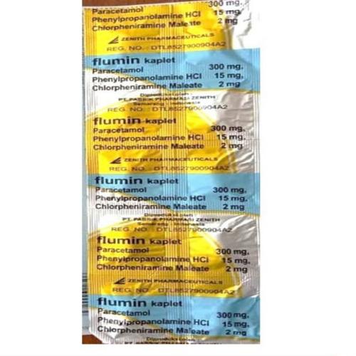 Jual FLUMIN 1 STRIP 10 KAPLET obat batuk flu - Kab. Tegal - PUTRI ...