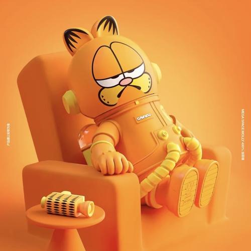 Jual Mega Space Molly Garfield 2024 Collection 400% Figure Pop Mart ...