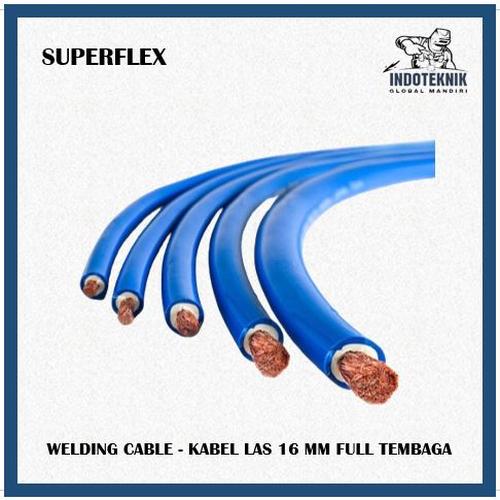 Jual Kabel Las 16 mm Full Tembaga Welding Cable 16mm Kabel Las Biru ...