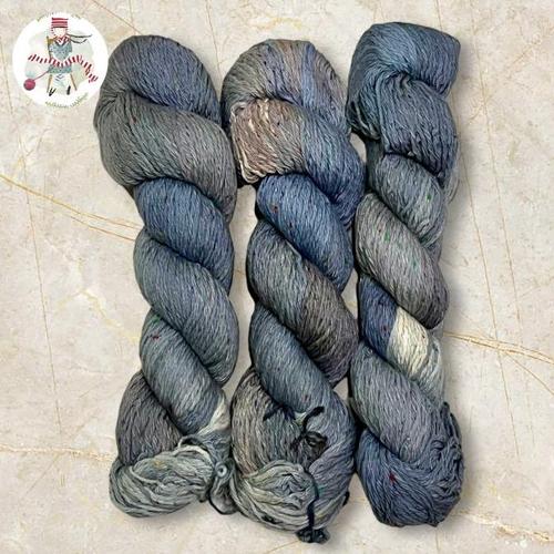 Jual Benang rajut cotton linen biru kelabu - Kota Tangerang Selatan ...
