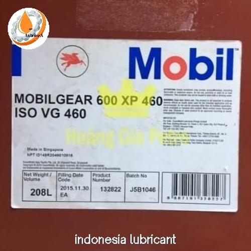 Jual Mobilgear 600 XP 460 gear Oil ISO VG 460 Drum 208 liter - Kota ...
