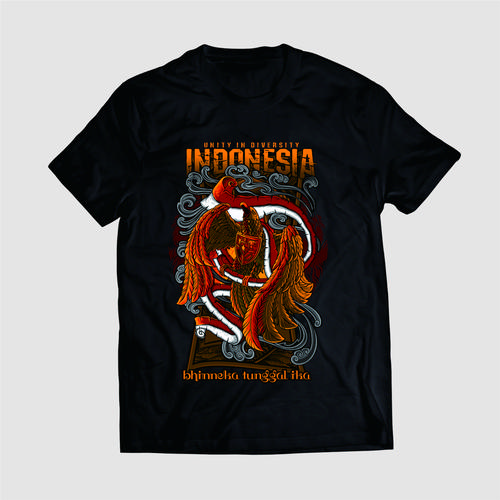 Jual KAOS TEMA KEMERDEKAAN INDONESIA - GARUDA BHINNEKA TUNGGAL IKA ...