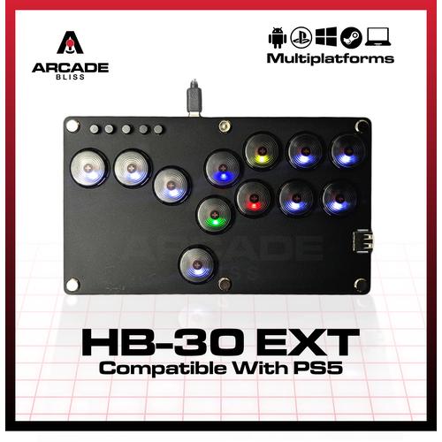 Jual HB30 EXT Leverless PS5 Arcade Stick Controller Mini Hitbox Flatbox ...