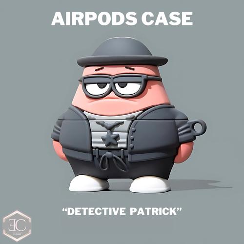 Jual Case Airpods 1 2 3 Pro Spongebob Detective Patrick - Detective ...