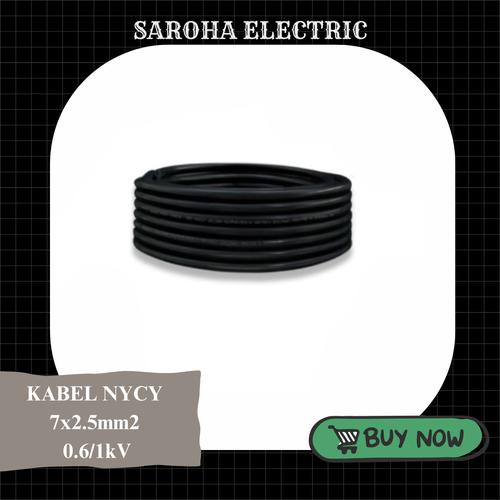 Jual KABEL NYCY 7x2.5mm2 0.6/1kV Black Colour *FIRST CABLE* - Jakarta ...