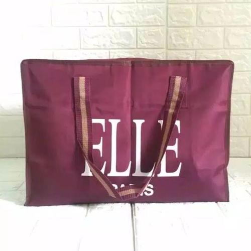 Jual Tas Belanja Pasar Kotak Lebar Tenteng Jumbo Tas Travel Tas Jinjing ...