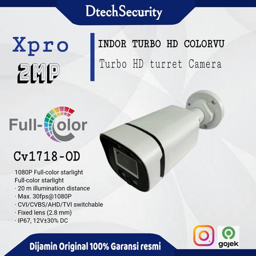 Jual CAMERA CCTV COLORVU 2MP 1080 HD CAMERA INDOR\OUTDOR GELAP WARNA ...