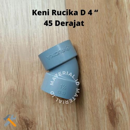 Jual Knee 4 inch / Elbow / Keni 4 inch RUCIKA (D) Sok Belok Belokkan ...