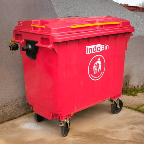 Jual Bak sampah besar plastik HDPE kap 660Liter - Kuning - Kota Bogor ...