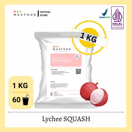 Jual 1 KG LYCHEE SQUASH / BUBUK MINUMAN SQUASH RASA LECI - Jakarta ...